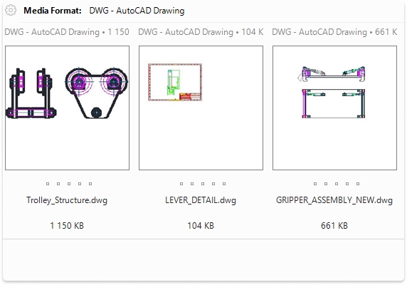 Adding support for quality AutoCAD (DWG/DXF) thumbnails | Daminion